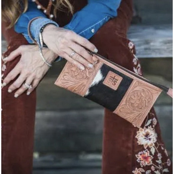 STS Ranchwear | Bags | Sts Ranchwear Wallet Yipee Kiyay Clutch Wallet ...